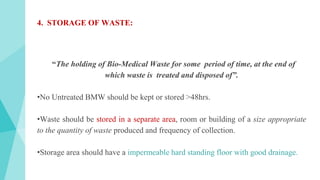 Biomedical waste disposal | PPTX