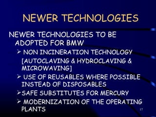 Biomedical waste management | PPT