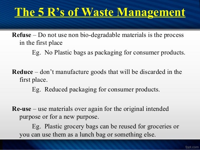 Biomedical waste management