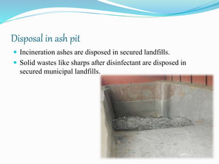 Biomedical waste management | PPTX