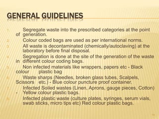 Biomedical waste management | PPTX | Indoor Environmental Quality ...