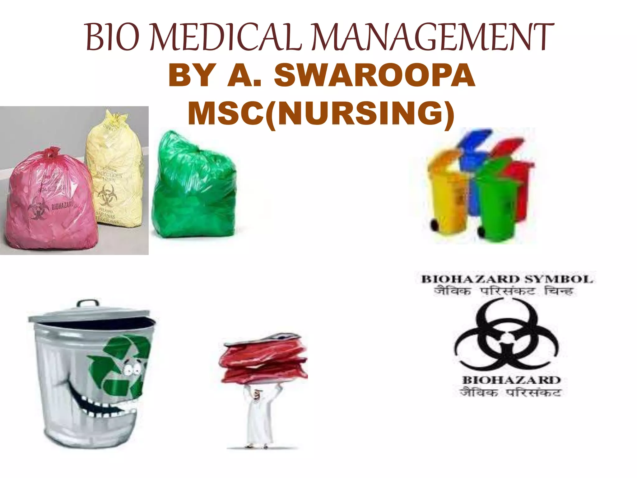 Bio Medical Waste Management | PPTX