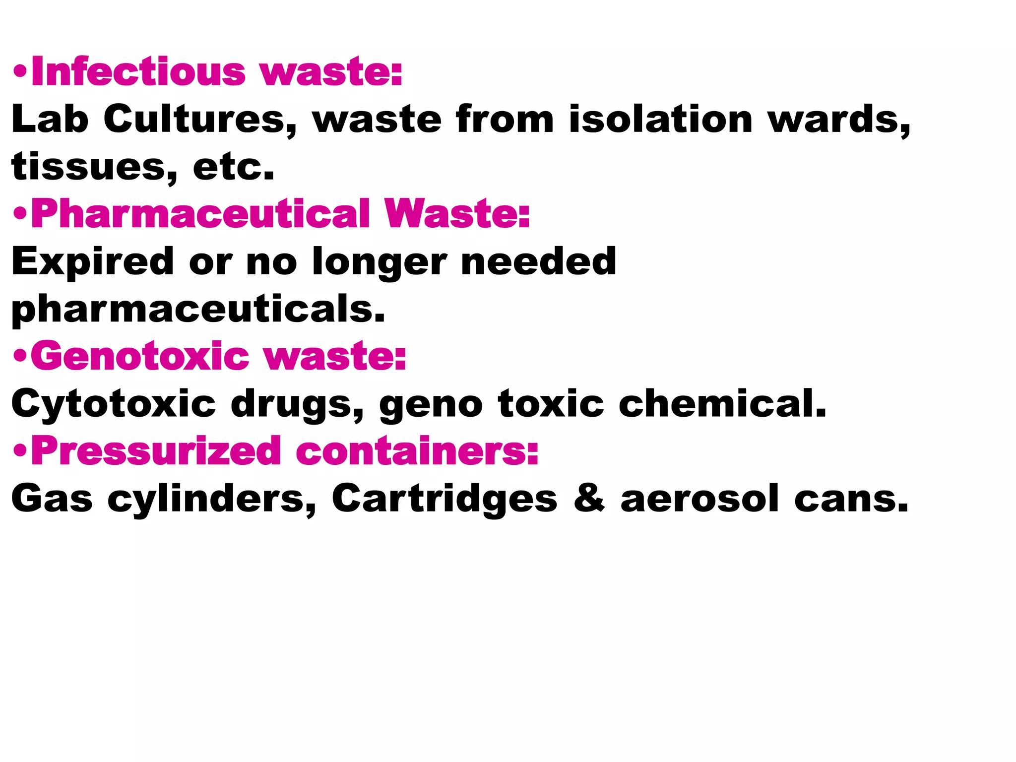 Bio Medical Waste Management | PPTX