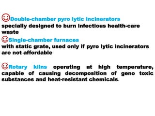 Bio Medical Waste Management | PPTX