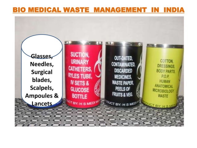 Bio Medical Waste Management | PPTX | Indoor Environmental Quality ...
