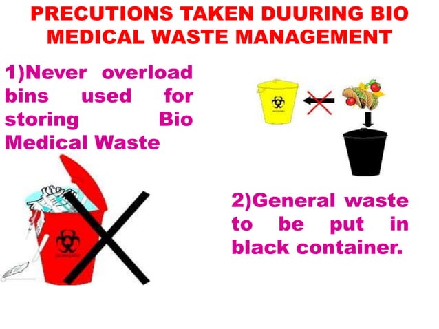 Bio Medical Waste Management | PPTX | Indoor Environmental Quality ...