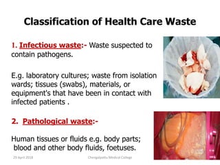 Bio medical waste management | PPTX