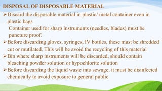 Bio medical waste management | PPTX