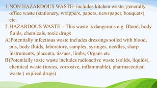 Bio medical waste management | PPTX