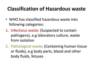 Biomedical waste management | PPTX