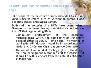 Biomedical waste management | PDF