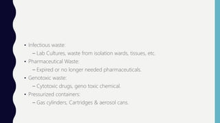 Biomedical waste management | PPT
