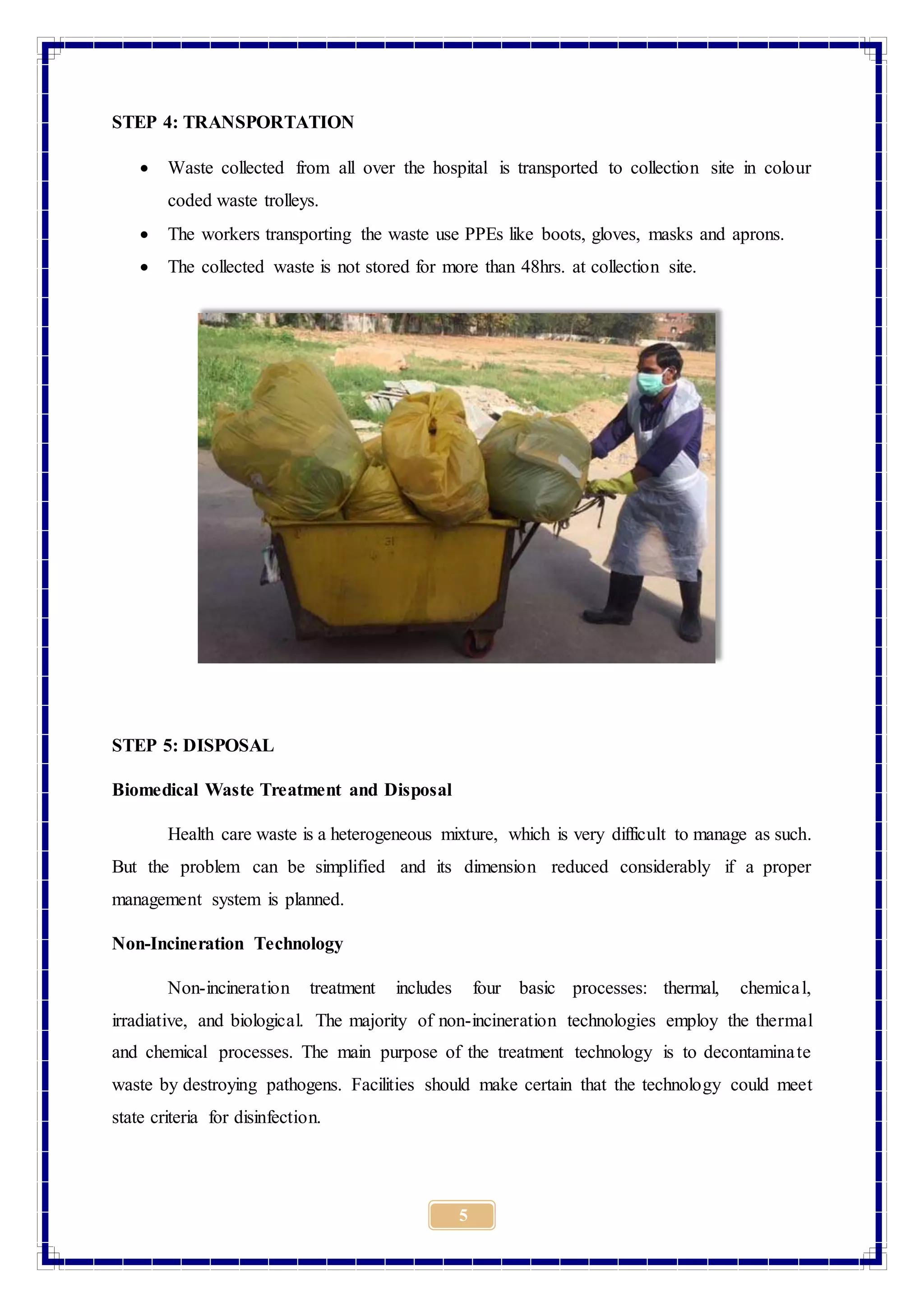 Biomedical Waste Management - BMW | DOCX