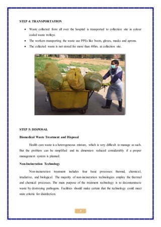Biomedical Waste Management - BMW | DOCX