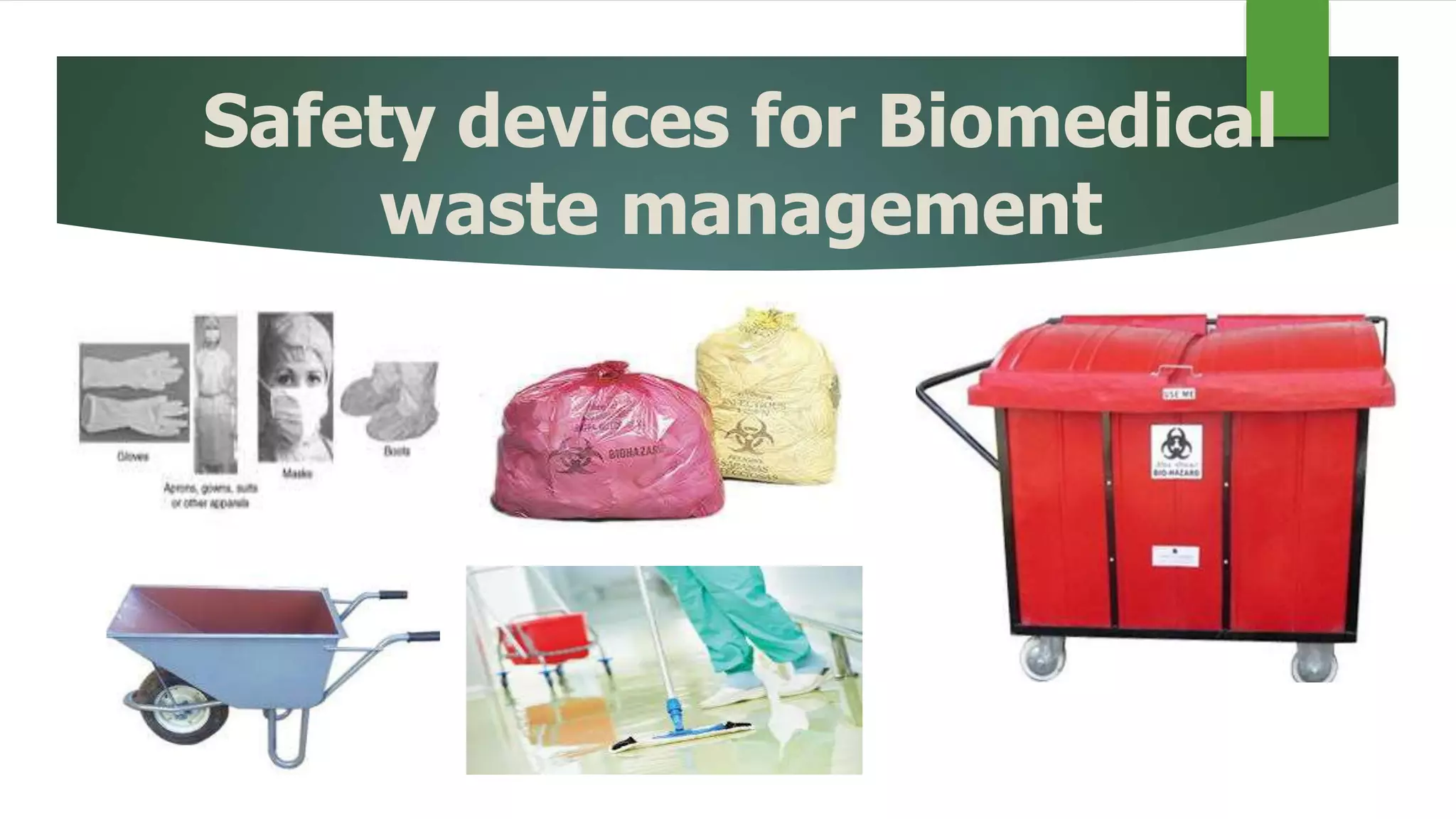Biomedical waste management | PPTX