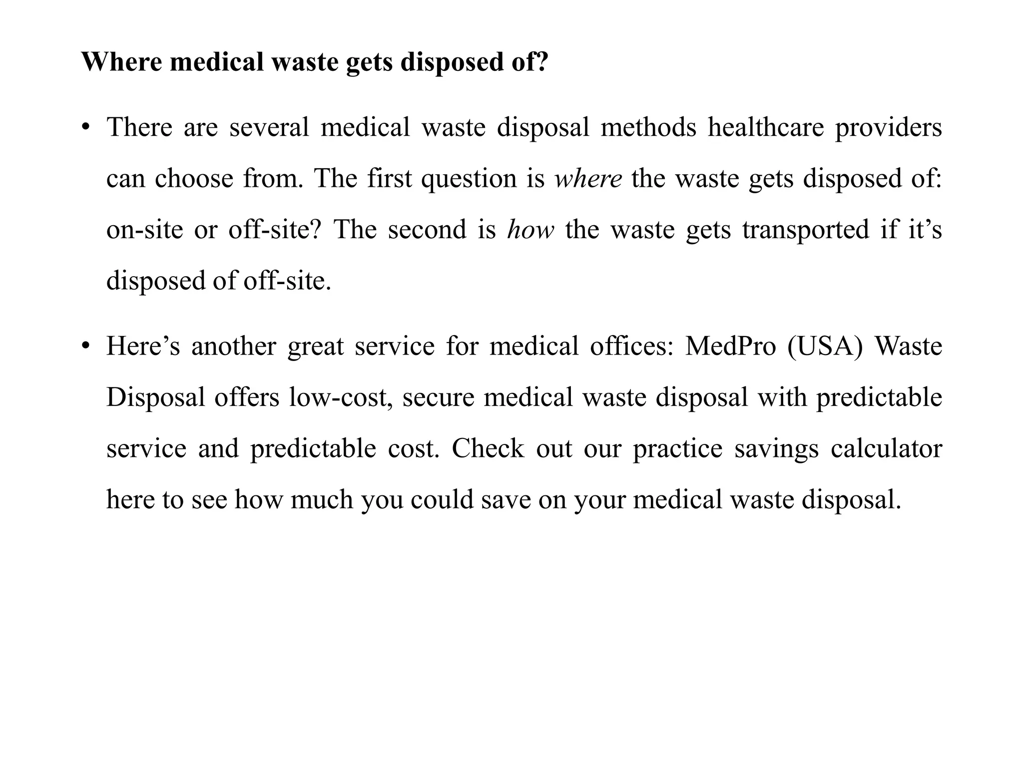 Biomedical waste management | PPTX | Healthcare Industry | Industries