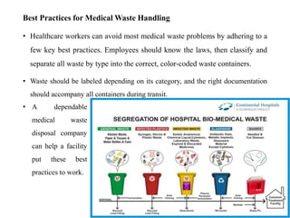 Biomedical waste management | PPTX | Healthcare Industry | Industries