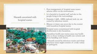 Biomedical waste management | PPTX
