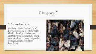 Biomedical waste management | PPTX