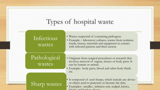 Biomedical waste management | PPTX