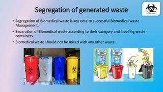 Biomedical waste management | PPTX