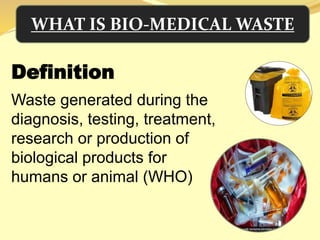 Bio medical waste management | PPTX | Indoor Environmental Quality ...