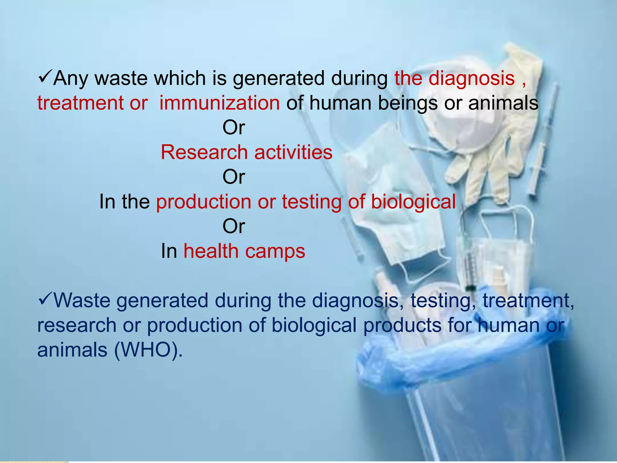 BIOMEDICAL WASTE MANAGEMENT .pptx
