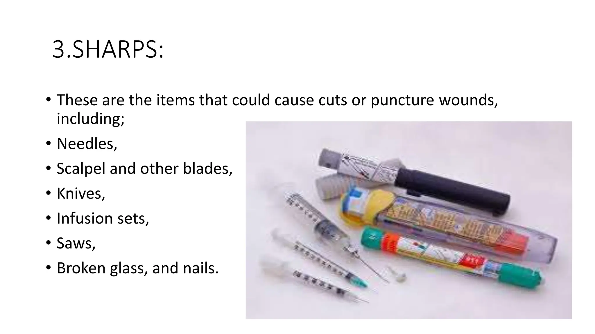 BIOMEDICAL WASTE MANAGEMENT.pptx notes for nursing students | PPTX