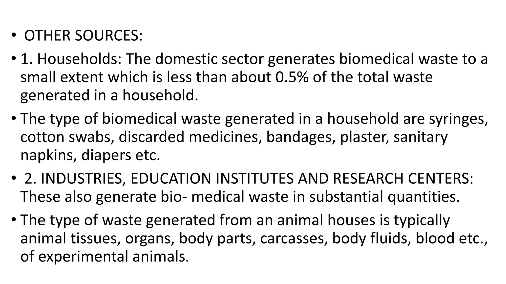 BIOMEDICAL WASTE MANAGEMENT.pptx notes for nursing students | PPTX