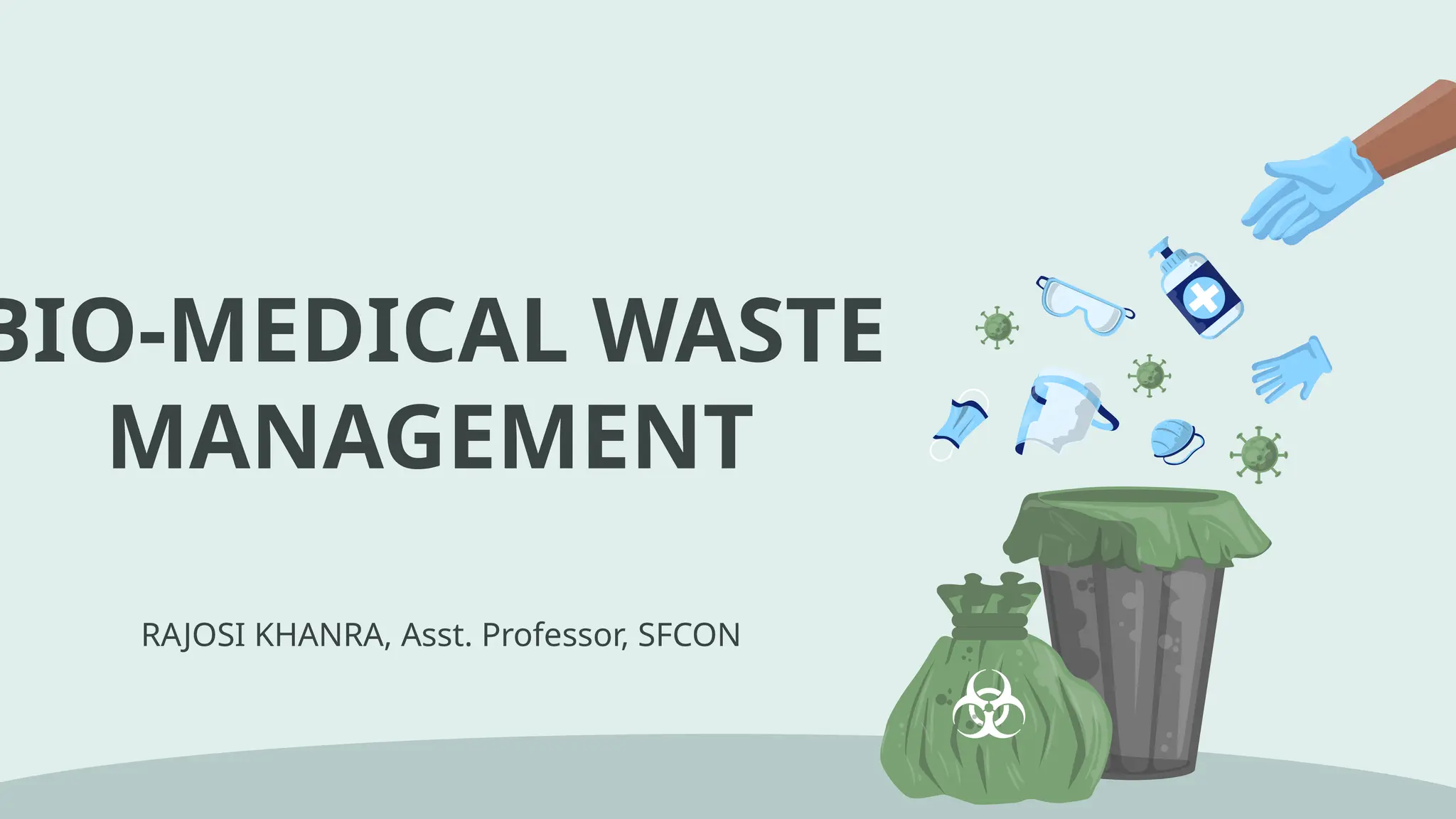 BIOMEDICAL WASTE MANAGEMENT IN HEALTH CARE SETTING.pptx
