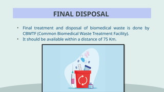 BIOMEDICAL WASTE MANAGEMENT IN HEALTH CARE SETTING.pptx