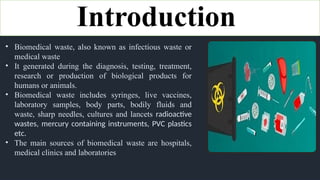 Biomedical Waste Management, Waste management Healthcare | PPTX
