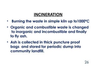 BIO Medical Waste Management. For Nursing Students & Staffs | PPT