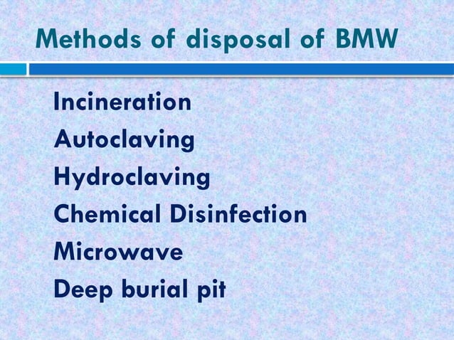 BIOMEDICAL WASTE MANAGEMENT…………………………,.. | PPTX