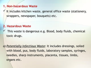 BIOMEDICAL WASTE MANAGEMENT ppt nursing ppt slideshow SlideShare | PPT