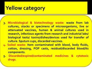 Biomedical waste management 2016 | PPT