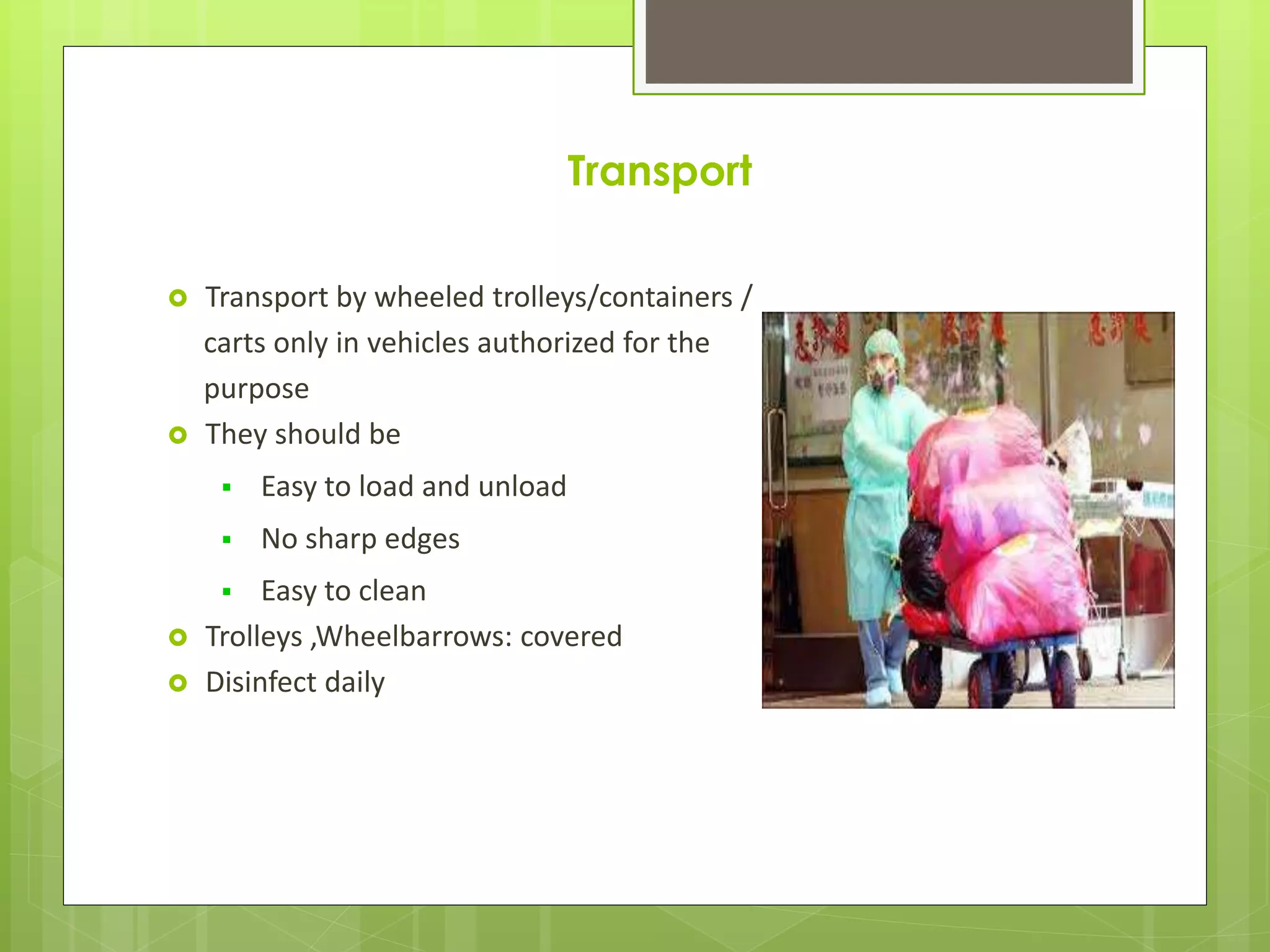 Bio Medical Waste Management And Handling Rules 1998 | PPTX
