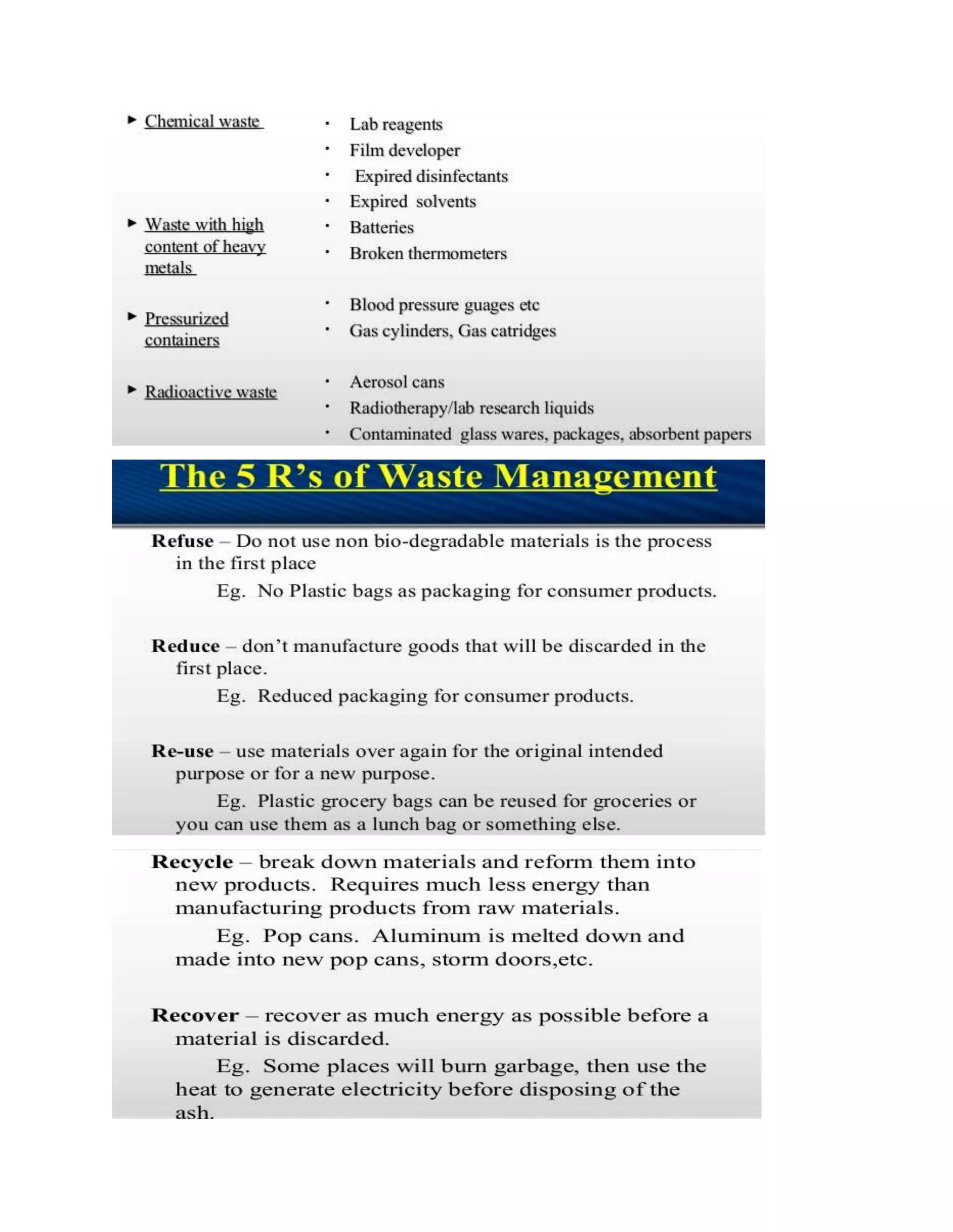 Bio medical waste management and handling rules 1998 | PDF