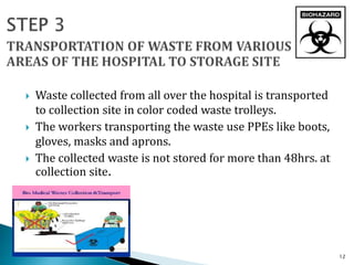 Biomedical waste management an update | PPTX