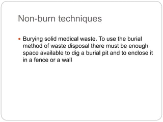 Biomedical waste management by DR. C P PRINCE | PPTX