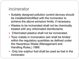 Biomedical waste management by DR. C P PRINCE | PPTX