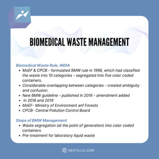 BIOMEDICAL WASTE MANAGEMENT - Dibs by nextillo | PDF