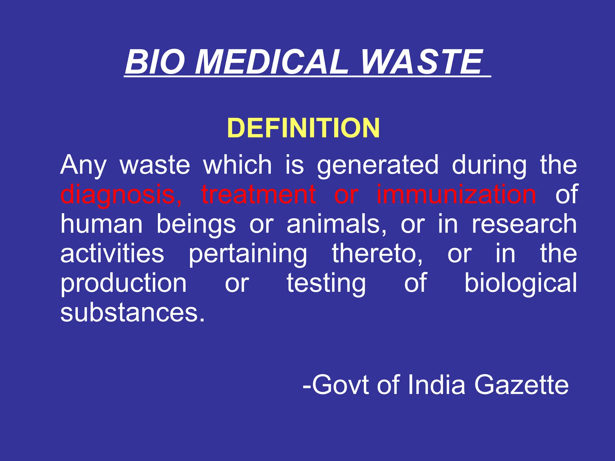 BIOMEDICAL WASTE MANAGEMENT & HOSPITAL WASTE MANAGEMENT.ppt