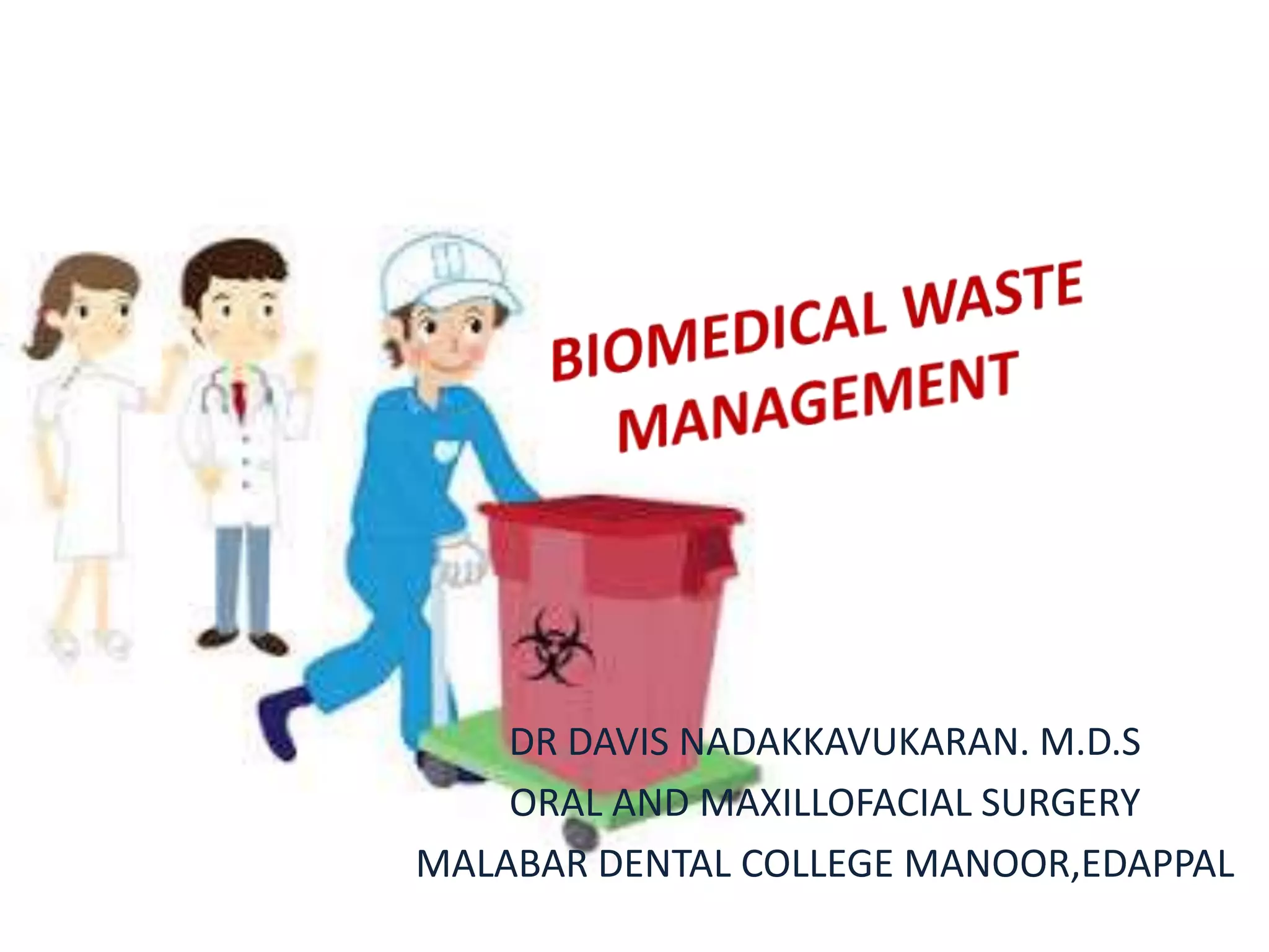 Biomedical waste management | PPTX | Indoor Environmental Quality ...