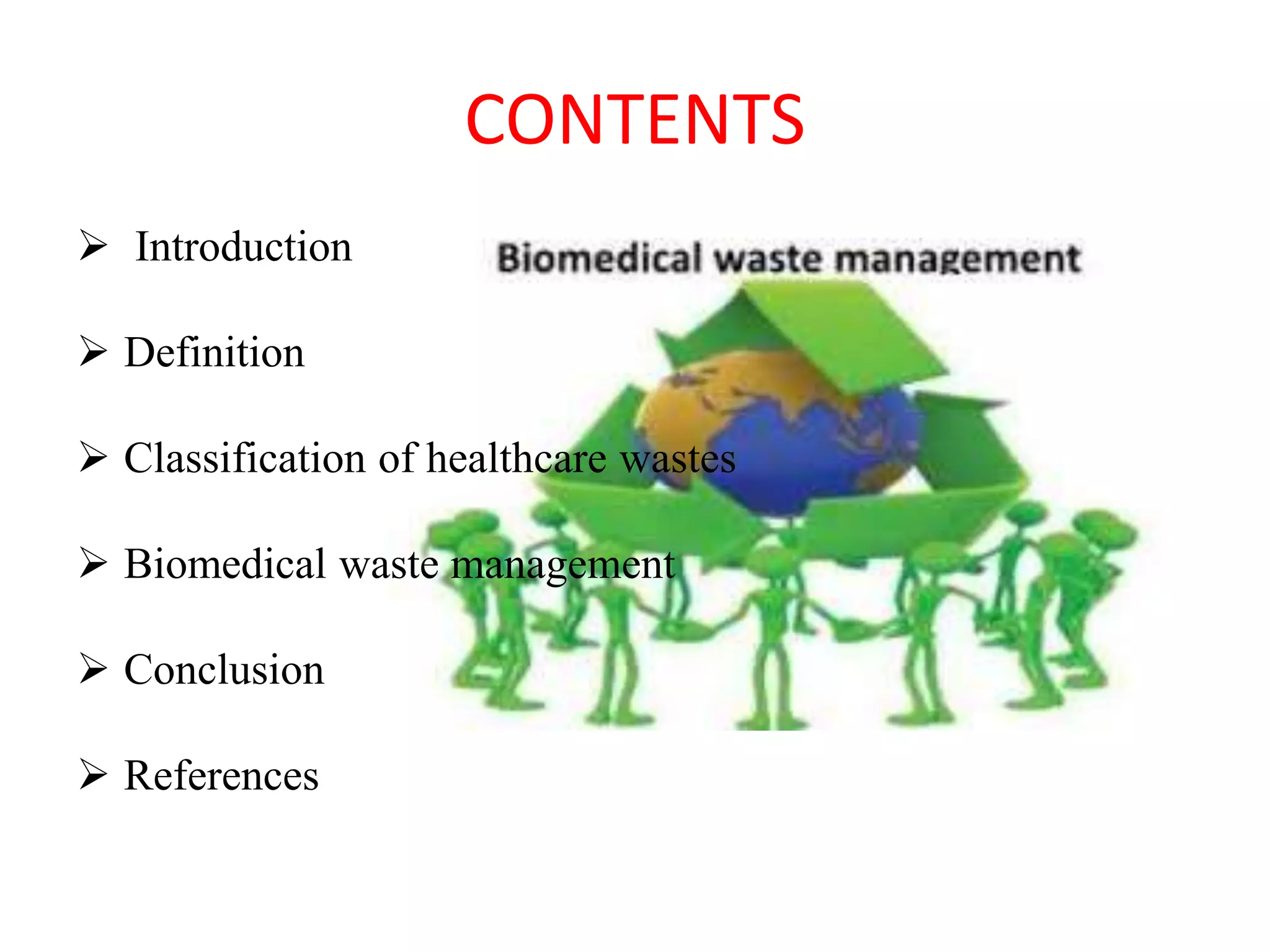 Biomedical waste management | PPTX | Indoor Environmental Quality ...