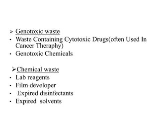 Biomedical waste management | PPT
