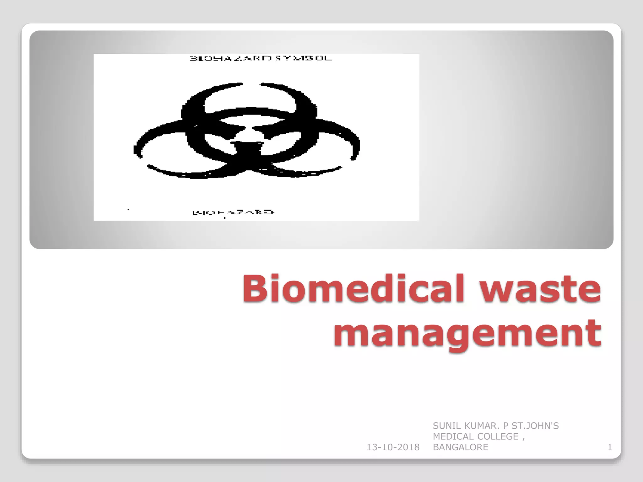 Biomedical waste management_ppt | PPTX