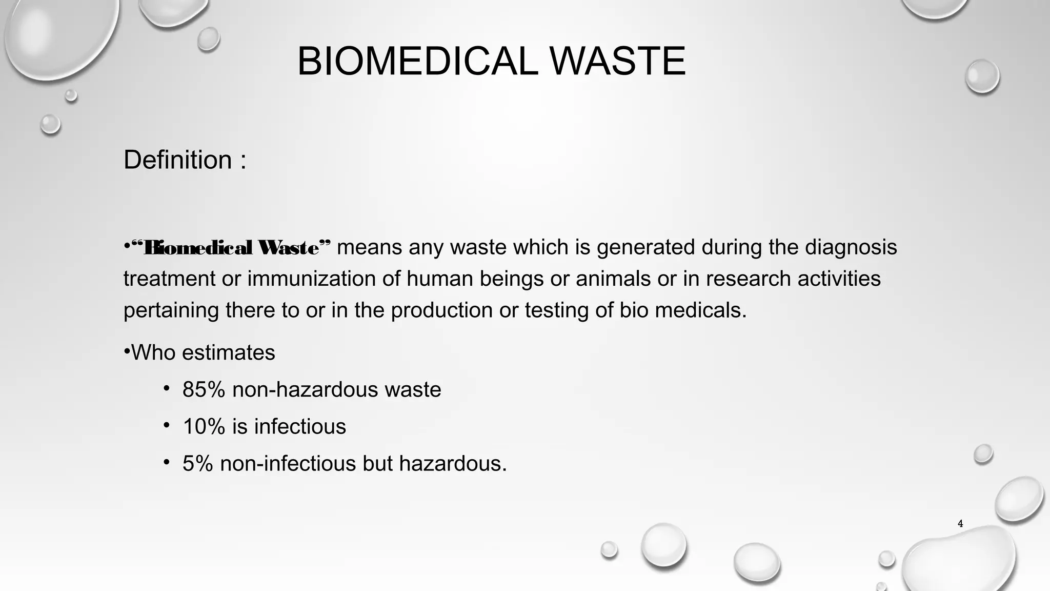 Biomedical waste management system | PPT