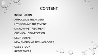 Biomedical waste management system | PPT