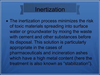 Biomedical waste management technology | PPTX